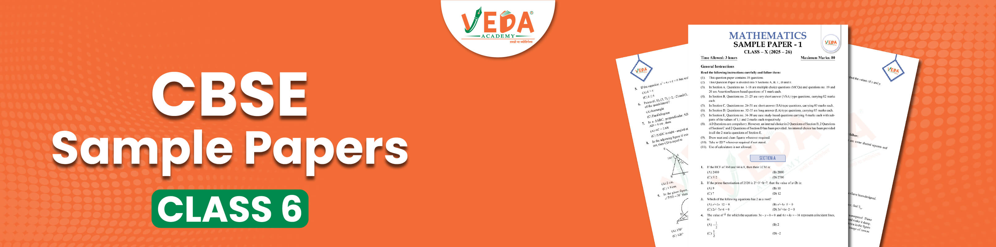 CBSE Sample Papers Class 6 | Free PDFs for Chapter-wise Practice & Revision